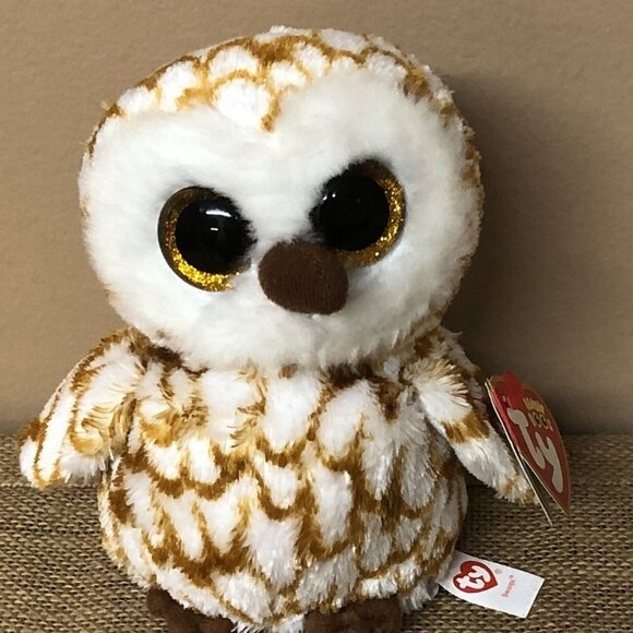 Ty | Toys | Ty Beanie Boos Swoops The Owl Stuffed Animal Brown Plush 6 ...